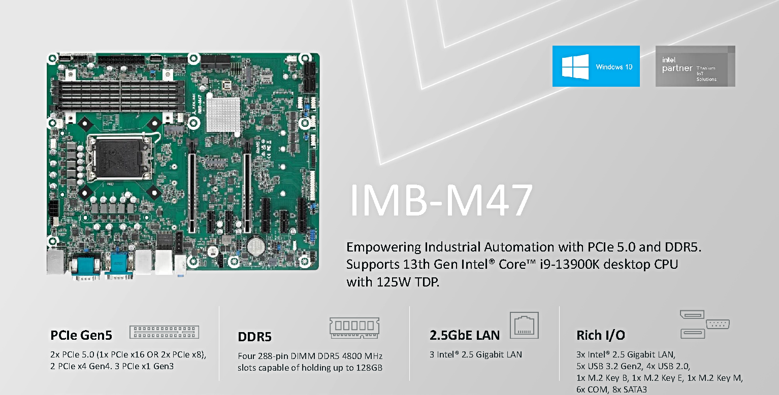 ADLINK IMB-M47 ATX Motherboard